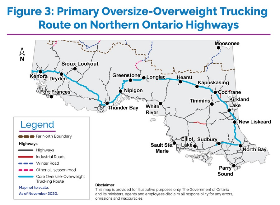 Ontario Road Conditions Map